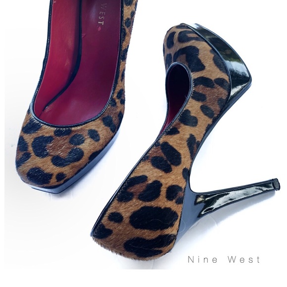 Nine West | Shoes | Nine West Leopard Print Pumps 7 | Poshmark